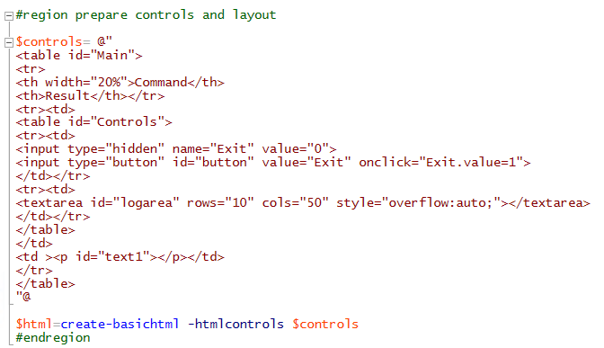 How to Write Simple, Scalable HTML Powershell Graphic User Interfaces ...