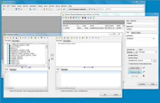 Common Oracle Connection Issues in Toad for Oracle FAQ - Database ... Common Oracle Connection Issues in Toad for Oracle FAQ - Database ...