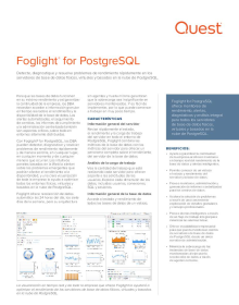 Monitoreo y ajuste de rendimiento de Foglight for PostgreSQL