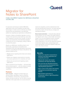 Office 365, Active Directory & Exchange Migration Tools