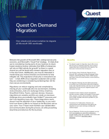 Office 365 Tenant to Tenant Migration Tools | On Demand Migration