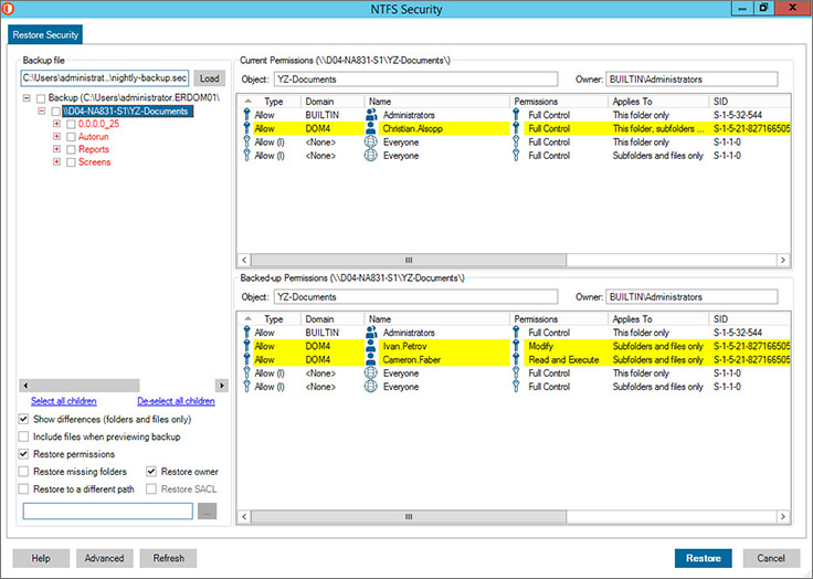 Access Control Management | Security Explorer