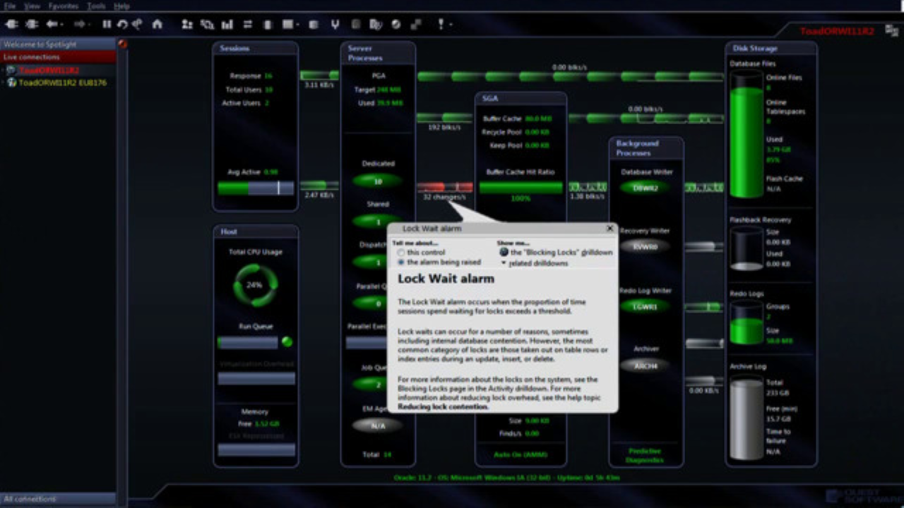 Diagnosing Performance Bottlenecks in Database Environments Diagnosing Performance Bottlenecks in Database Environments
