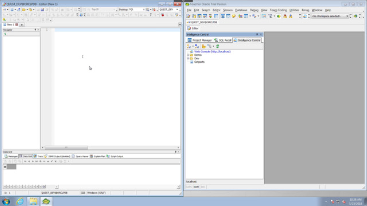 Managing Document Interfaces In Toad For Oracle Video Demo Quest