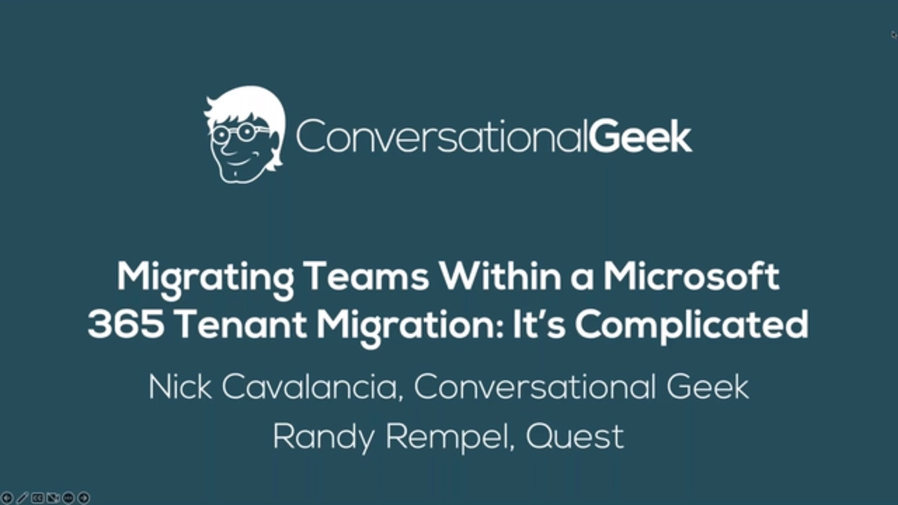 Migrating Teams Within A Microsoft 365 Tenant Migration Its Complicated