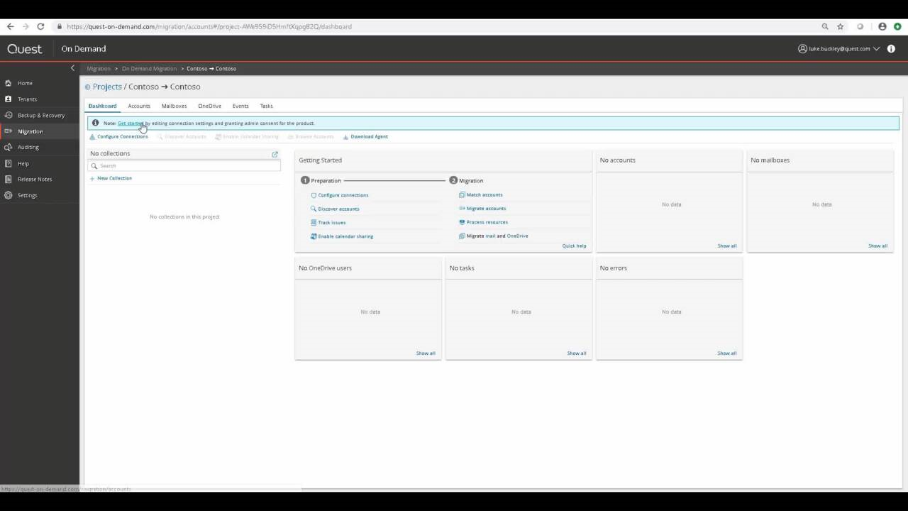 Quest On Demand Migration onboarding - overview video | Quest