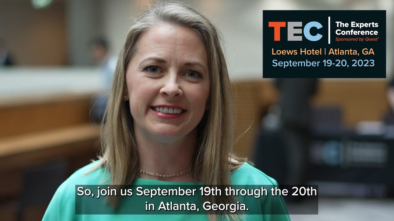 The Experts Conference (TEC) 2023: Why should you attend? | Quest The Experts Conference (TEC) 2023: Why should you attend? | Quest