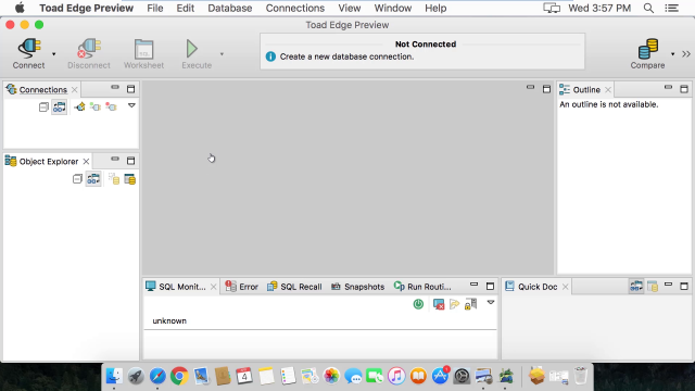 Connections in Toad Edge PostgreSQL Technical Preview Connections in Toad Edge PostgreSQL Technical Preview